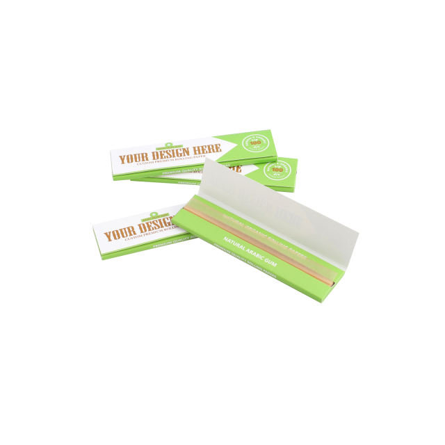 King Slim Size Rolling Papers Booklets with Your Own Design