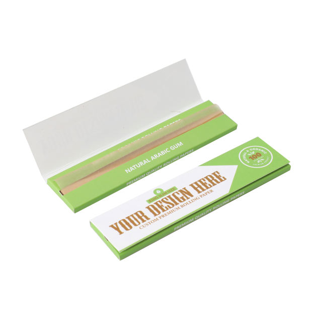 King Slim Size Rolling Papers Booklets with Your Own Design