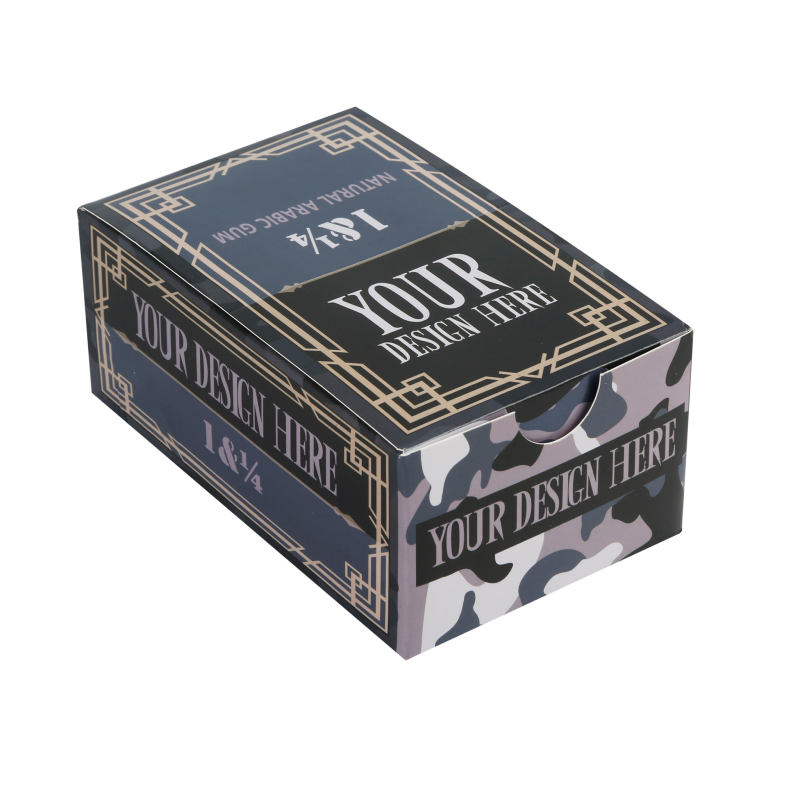 Custom Rolling Papers In Round Magnet Enclosure With Tips