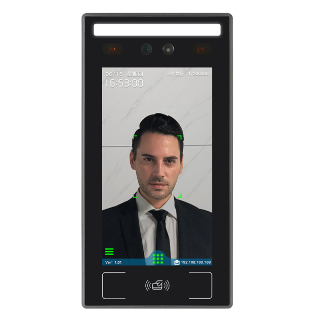 High-End 7inch Multi Biometric Palm Face Recognition Access Control ...