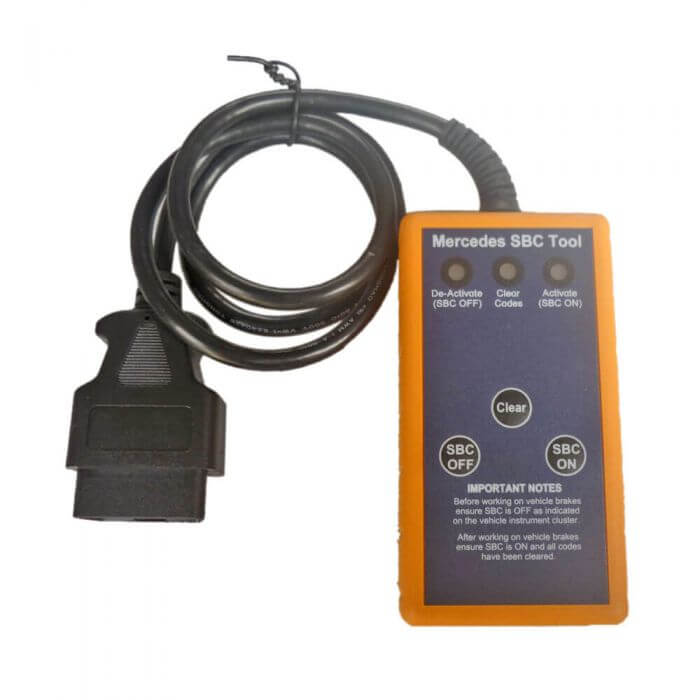 Mercedes Benz W211 R230 SBC Tool Enable Disable SBC System