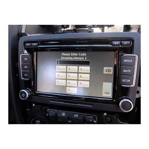 Get VW AUDI SKODA Seat Radio Code from Stereo Serial Number