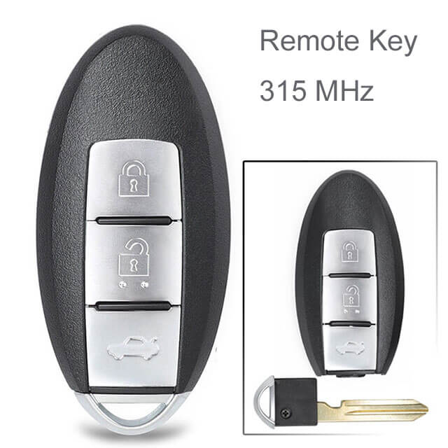 Nissa*n Smart Remote Key Fob 315MHz 3 Buttons -S180144103,Keys & Remote