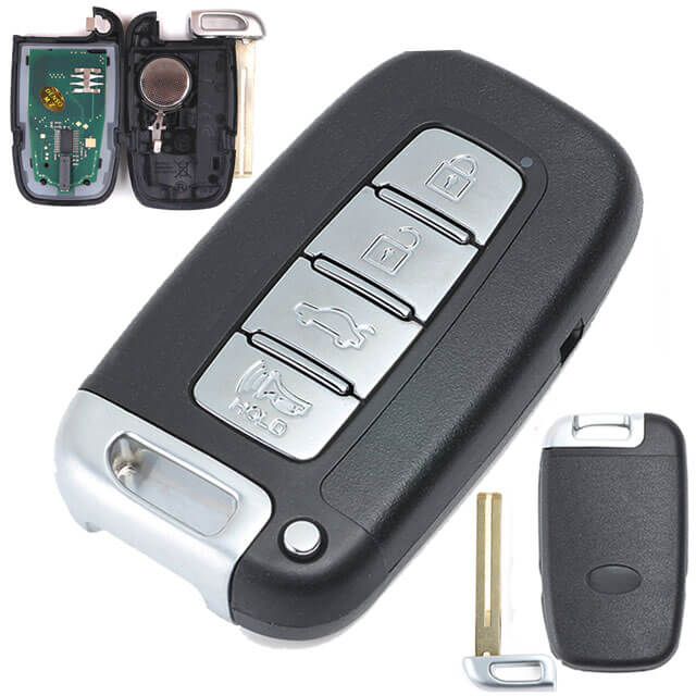 Hyunda*i IX30 Smart Key Remote Set 433MHz 4 Buttons Fob,Keys & Remote