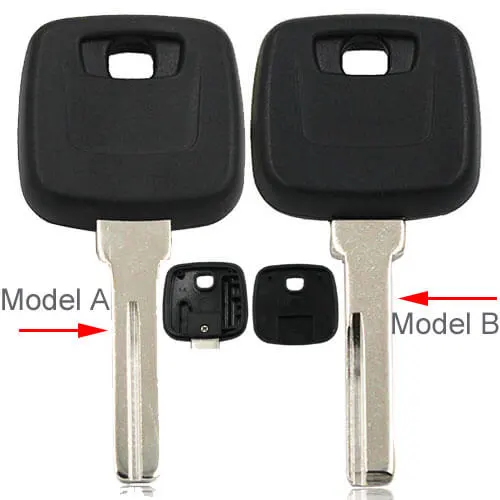 Volvo Transponder Key Shell with Blank Blade Fits For S40 V40,Keys & Remote