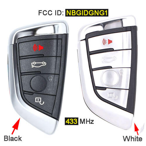 2014-2016 BMW X5 X6 Smart Remote Key 434MHz 4 Button Fob -NBGIDGNG1,OEM ...
