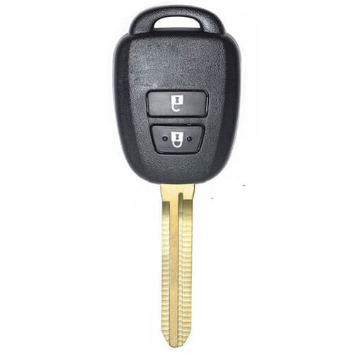 Toyot*a Yaris Remote Key 433MHz 2 Buttons with Toy43 Blade -B71TA,