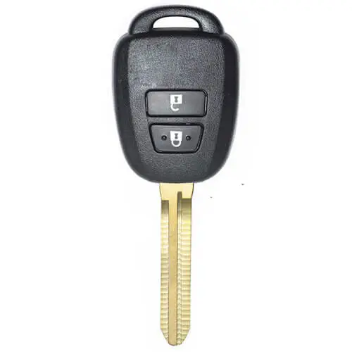 Toyot*a Yaris Remote Key 433MHz 2 Buttons with Toy43 Blade -B71TA,