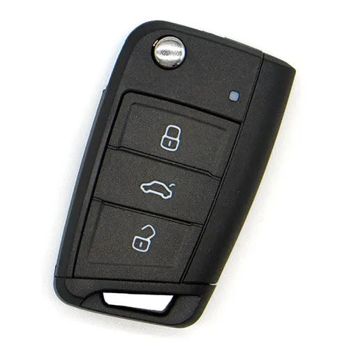 2016 VW Tiguan PKE Remote Flip Key 433MHz 3 Buttons -5G6959752AB,Car ...