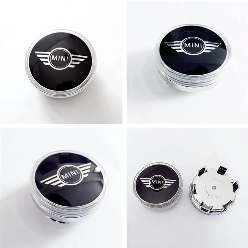 Mini Cooper LED Floating Car Wheel Hub Caps Plug and Play Waterproof ...