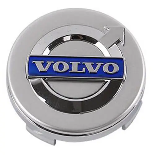 64MM VOLVO LED Floating Car Wheel Hub Caps Plug and Play Waterproof ...