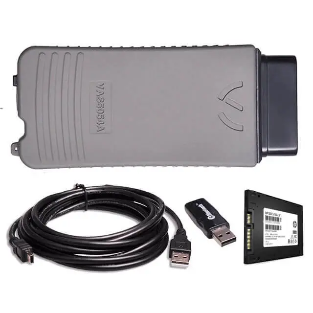 VAS5054A OBD Diagnostic Interface with VAG Software in SSD