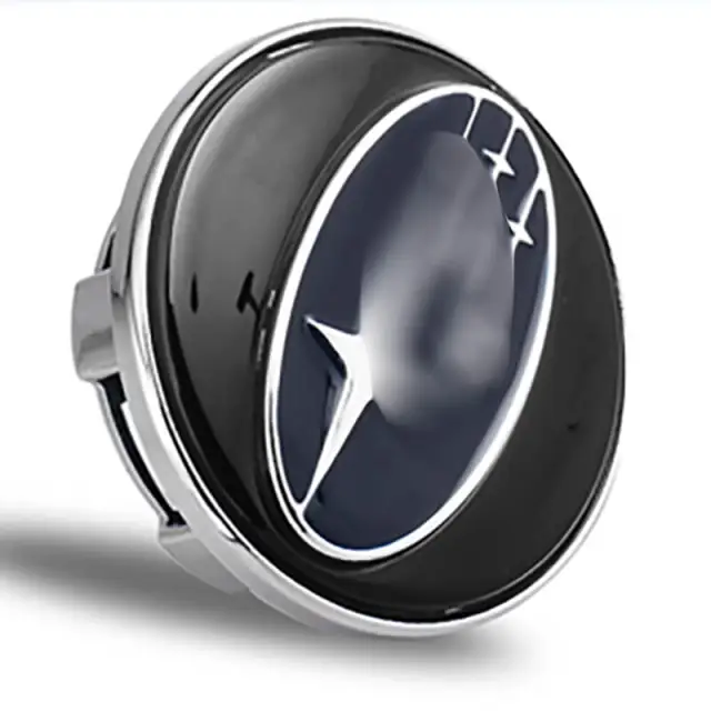 59MM Blue Light SUBARU Logo Led Floating Wheel Hub Caps for XV Outback ...