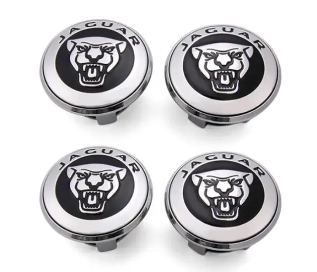 59mm Lighted Jagua*r Led Floating Wheel Center Caps Emblem Badge for XE ...