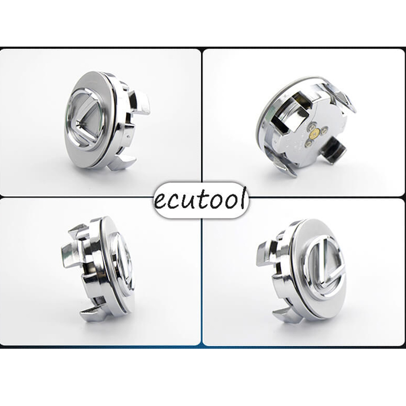 Lexus LED Floating Car Wheel Hub Caps Plug and Play Waterproof Wheel ...