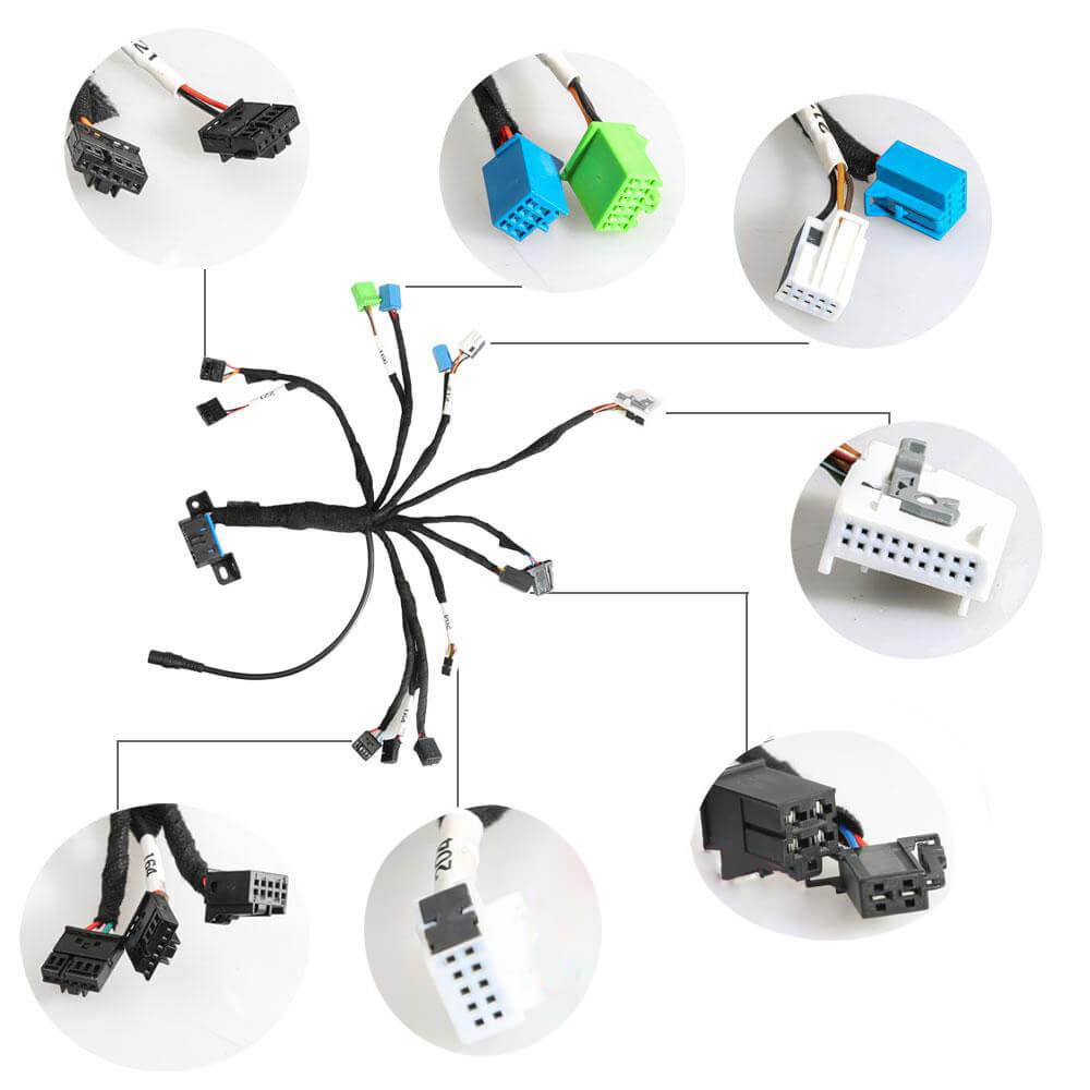 (5-in-1) EIS ELV Test Cables for Mercedes Benz W204 W212 W221 W164 W166 ...