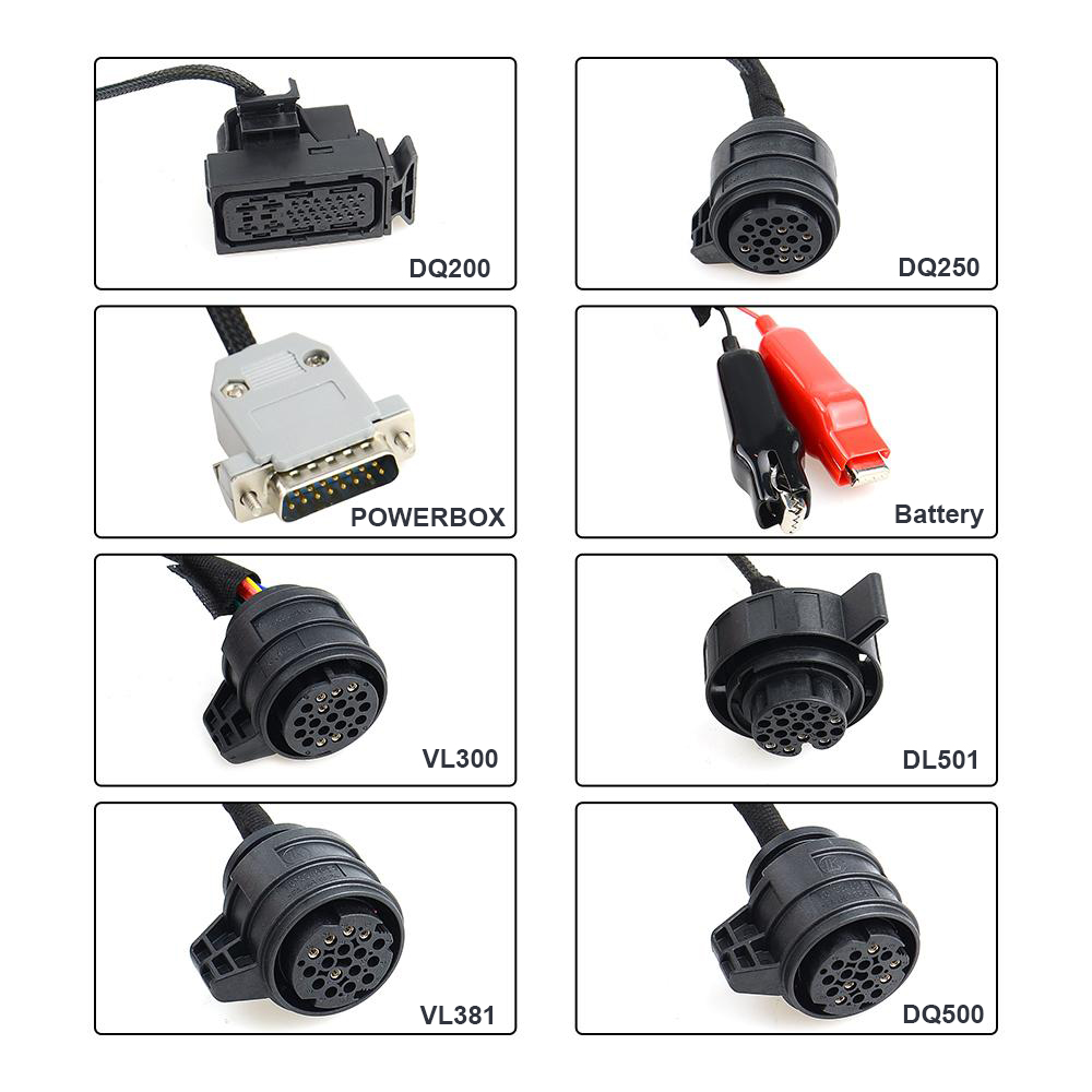 KTMFLASH PCMFlash KESS KTAG DQ250 DQ200 VL381 VAG Gearbox Cable