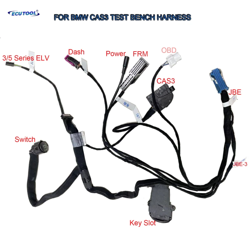 for BMW CAS2 CAS3 Bench Test Platform Harness Dashboard CAS ELV JBE FRM ...