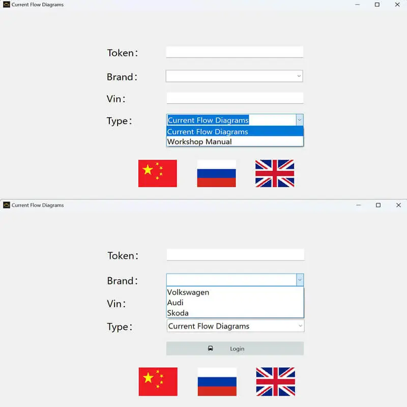 ECUTOOL 1 Month Super Elsa Tool Support VW Audi Skoda Circuit Diagrams ...