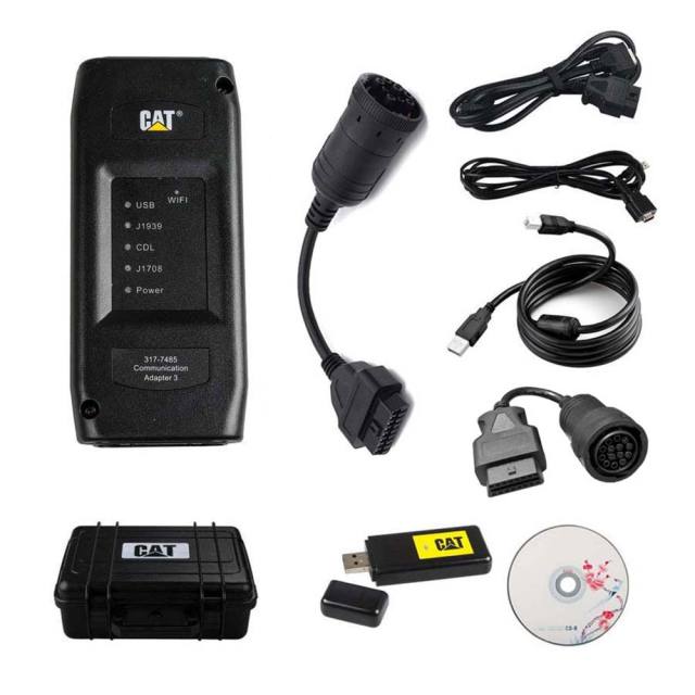 Wifi 2023A/2019C CAT ET3 Truck Diagnostic Tester CAT3 Caterpillar ...