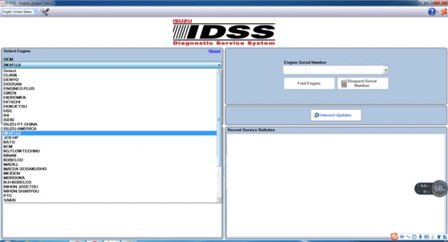 Diagnostic Software ISUZU US-IDSS G-IDSS E-IDSS for Isuzu Truck ...