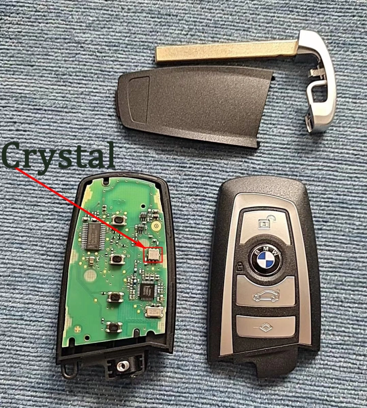 Crystal 3719 45368 @c6m4 SOP6 for BMW CAS4 Smart Key Remote Fob PCB Repair