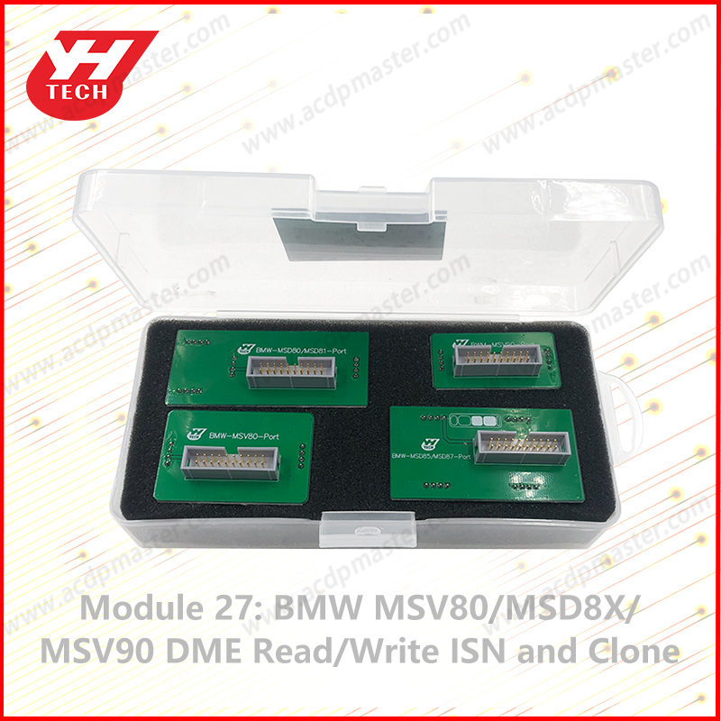 ACDP ACDP2 Module #27 for BMW MSV80/MSD8X/ MSV90 DME Read/Write lSN and ...