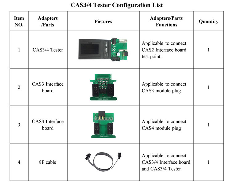 YanHua BMW CAS Tester for CAS3 CAS4