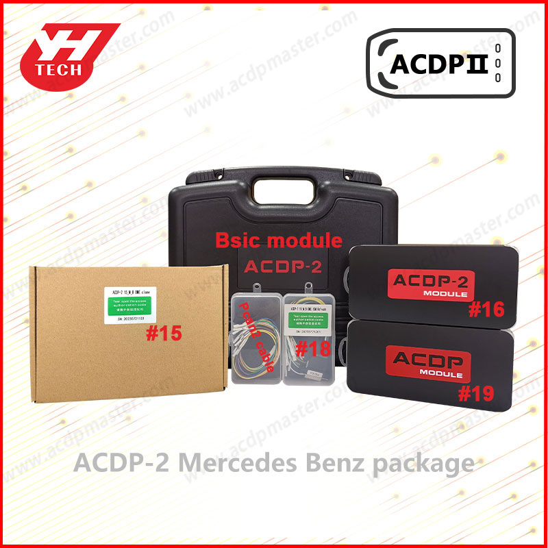 ACDP-2 Mercedes Benz Package for DME ECU & Gearbox Clone/Refresh