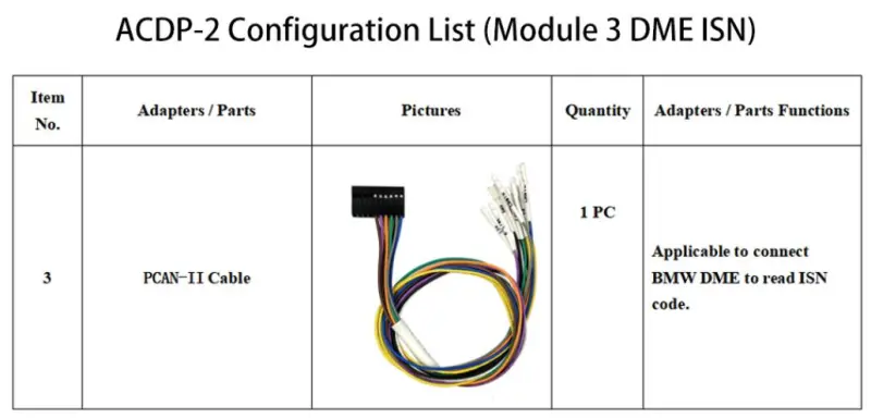 YanHua ACDP-2 Bench Interface Board X1 X2 X3 X5 X7 for BMW Diesel Car ...