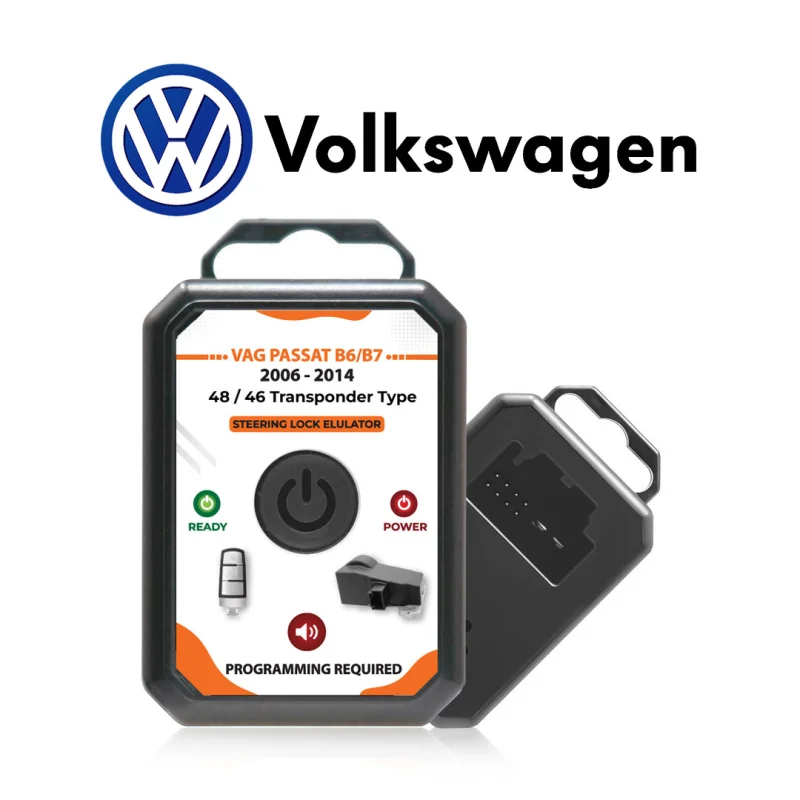 for Volkswagen Steering Lock Emulator Support VW B6 / B7 Passat 48 / 46 ...