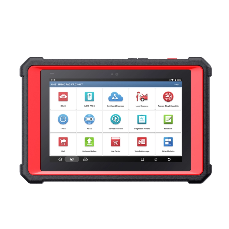 Launch X-431 IMMO PAD Tablet + Smartlink C VCI + X-PROG 3 All-in-one ...