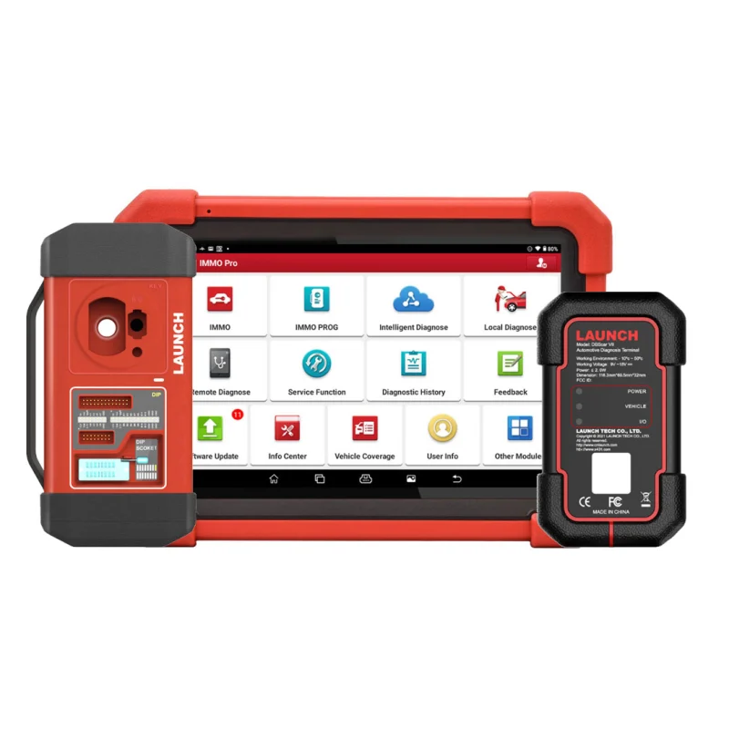 Launch X-431 IMMO PRO Tablet + DBSCar VII VCI + X-PROG 3 -Complete Key ...