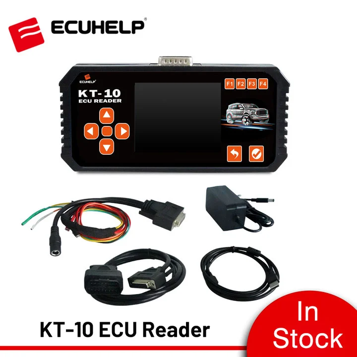 ECUHELP KT10 KT-10 ECU Reader, Read / Write ECU via OBD or on Bench ...