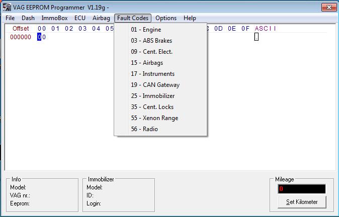 (Service) VAG VDO EEPROM Programmer V1.19g Download & Installation