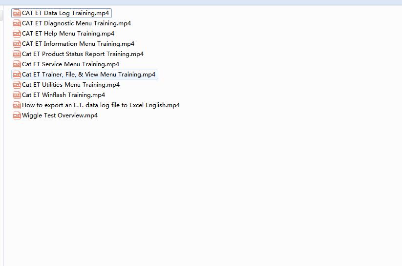 Video Guide for Caterpillar ET Diagnostic Software Beginner