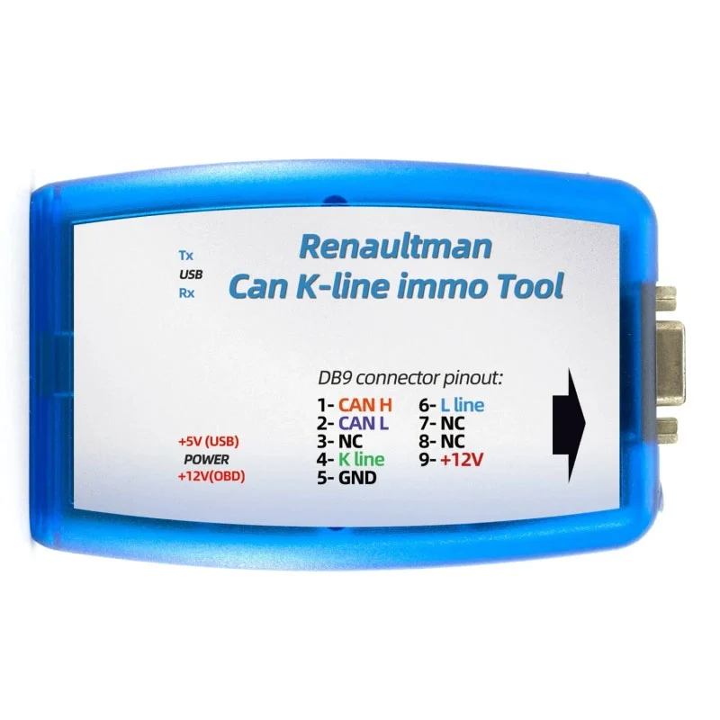 Renaultman CAN K-Line IMMO ECU Tool for Renault immobilizer Disable Renaultman CAN K-Line IMMO ECU Tool for Renault immobilizer Disable
