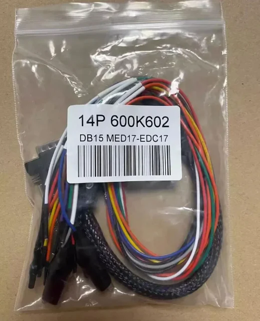 14P 600KT02 Bench Cable DB15 MED17-EDC17 TRICORE CABLE for KTAG /KESS