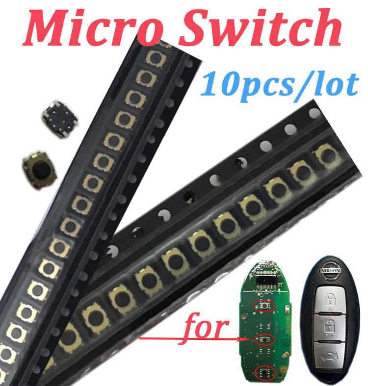 SMD Mico Switch for Nissan Smart Key Remote PCB Repair