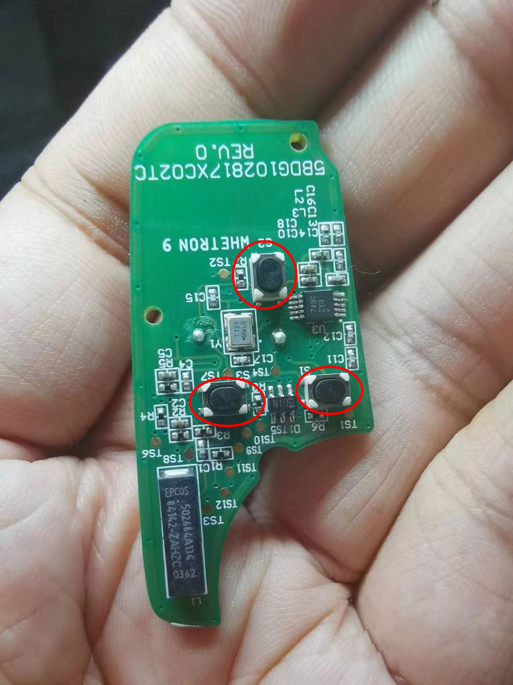 SMD Micro Switch for Buick Chevrolet Cruze Rowe BYD Jaguar VW Hyundai ...