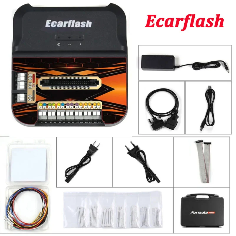 Ecarflash FormulaFLash Chip Tuning Tool Support OBD Bench Boot Mode vs Flex Programmer