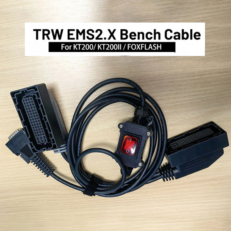 Volvo Renault TRW EMS2.X Bench Cable D48CBB04 for KT200 II / Foxflash