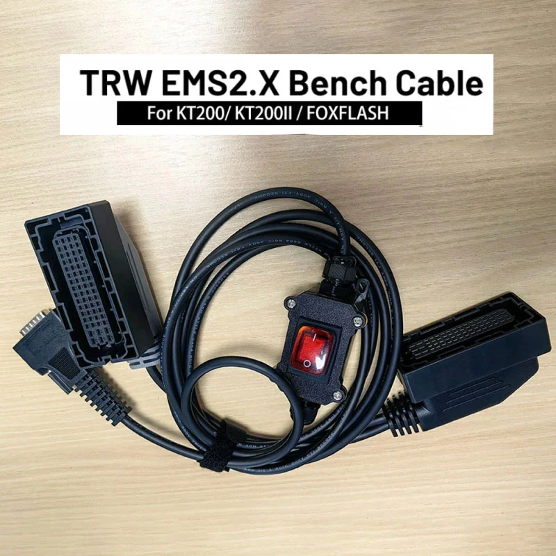 Volvo Renault TRW EMS2.X Bench Cable D48CBB04 for KT200 II / Foxflash