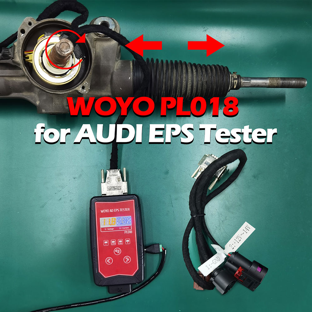 WOYO PL018 Audi EPS (Electric Power Steering) Tester for A4 A5 A6 Q5 Q7 ...