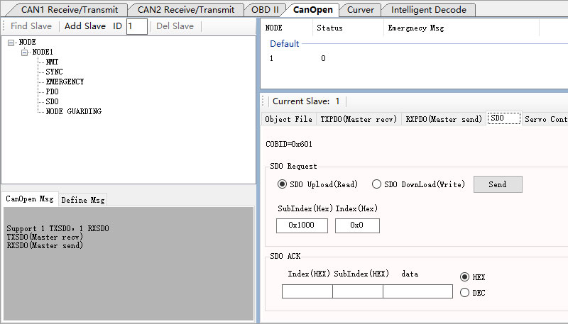 GCAN USBCAN-II PRO Two-channels CAN BUS Analyzer for CAN-bus Network ...