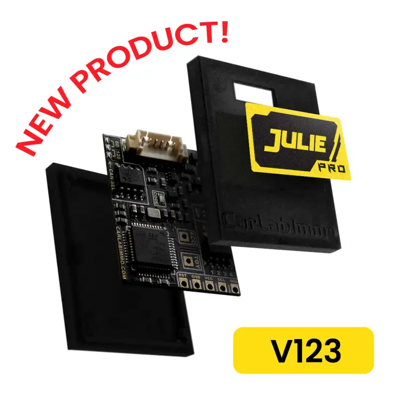 CarLabImmo 24C02 EEPROM Adapter for Julie PRO & Julie SEND DATA Emulator