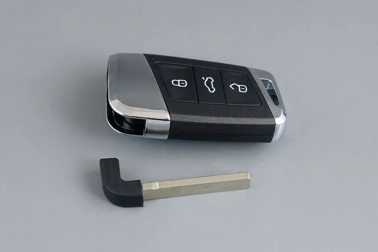 for Volkswagen Smart Car Key Shell with Spare Key Blade Empty Blank ...