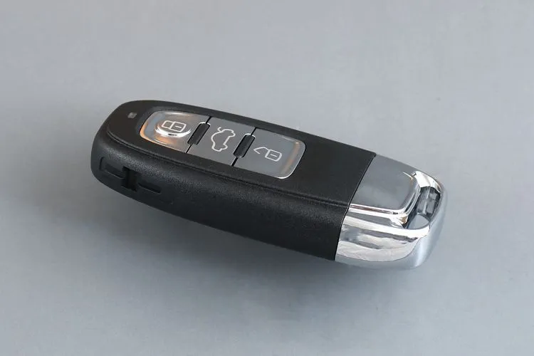 for Audi Smart Card Shell with Spare Key Blade Empty Blank Case No Chip ...