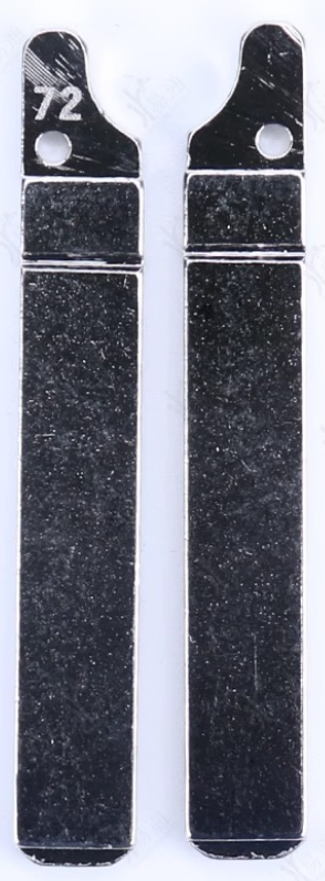 Mechanical Key Blades for Peugeot Citroen Switchblade Flip Key Original ...