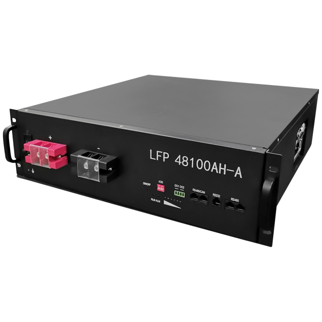 48V 100Ah Server Rack LifePO4 Li-ion Cell Solar Energy Storage Battery